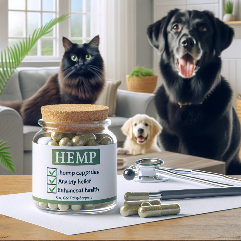 The Benefits of Hemp Capsules for Pets - HempFood.com